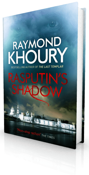 A new look for Raymond Khoury - Bookswarm
